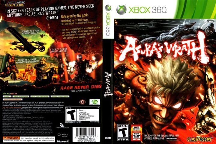 Asuras Wrath Xbox 360 Jtag Modified System Daraz Pk