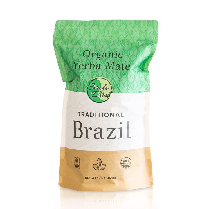 Brazil Traditional Yerba Mate Tea - 100% Certified Organic - Rainforest ...