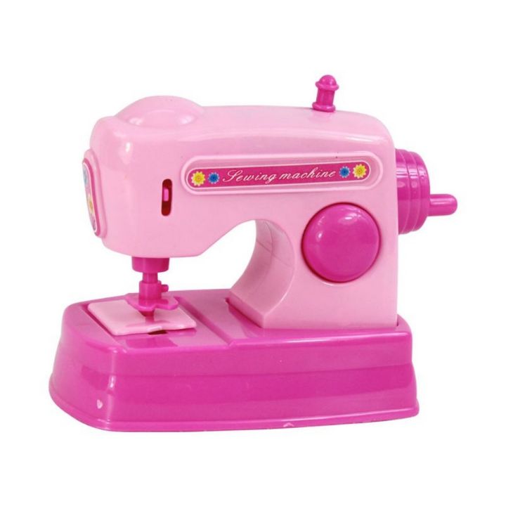 Mini Plastic Sewing Machine With Light Sound Toys for Kids, Battery ...