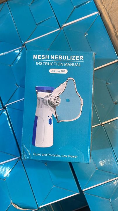 Portable Mesh Nebulizer with Instruction Manual | Daraz.pk