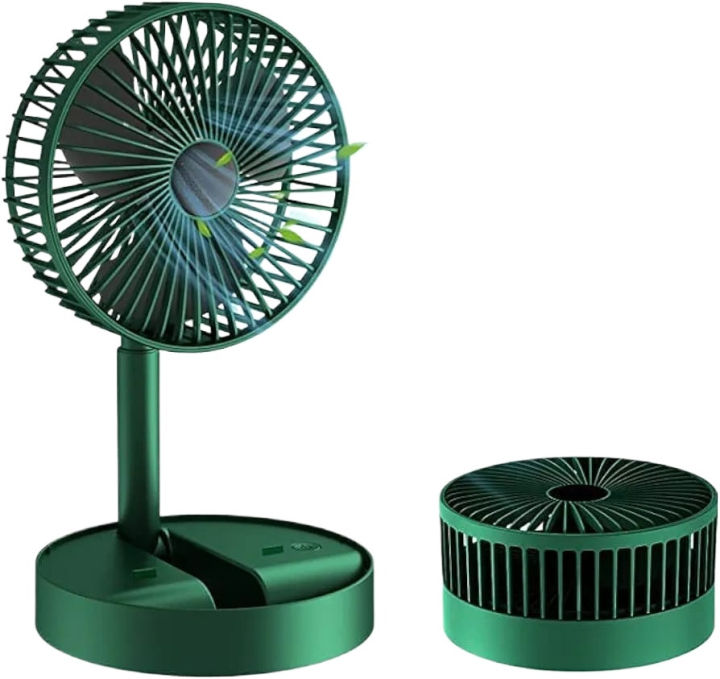 Portable Powerful Rechargeable Table Fan with Height and 3 speed ...
