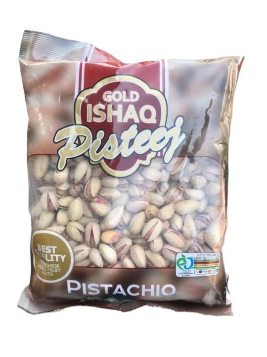 Ishaq Gold Premium Quality Salted Pistachio - 500 Gm Pack Fresh Stock ...
