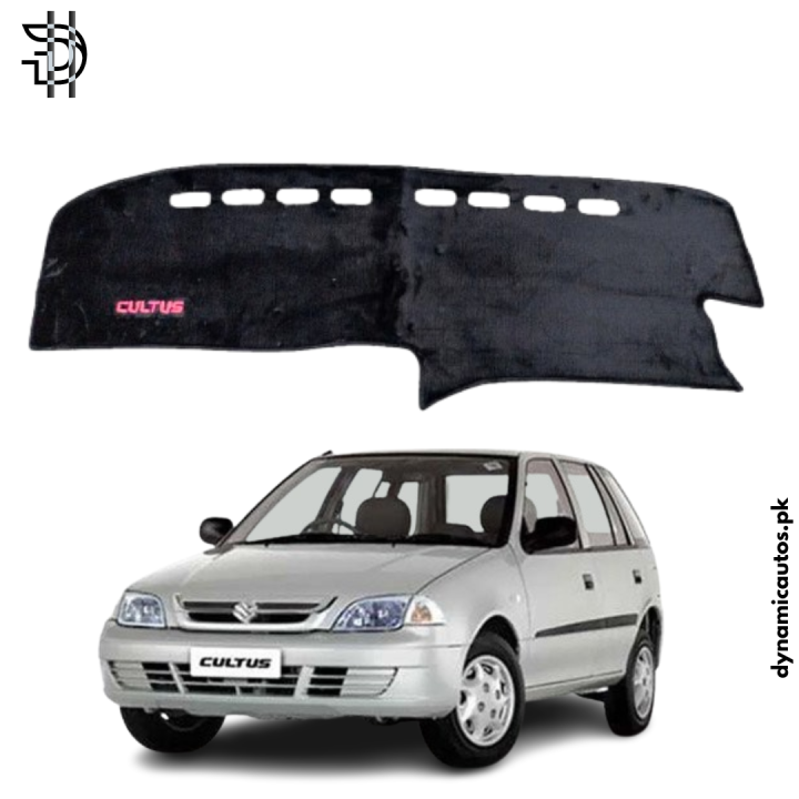Suzuki Cultus 2000–2016 Old Model Velvet Dashboard Carpet | Soft Velvet ...