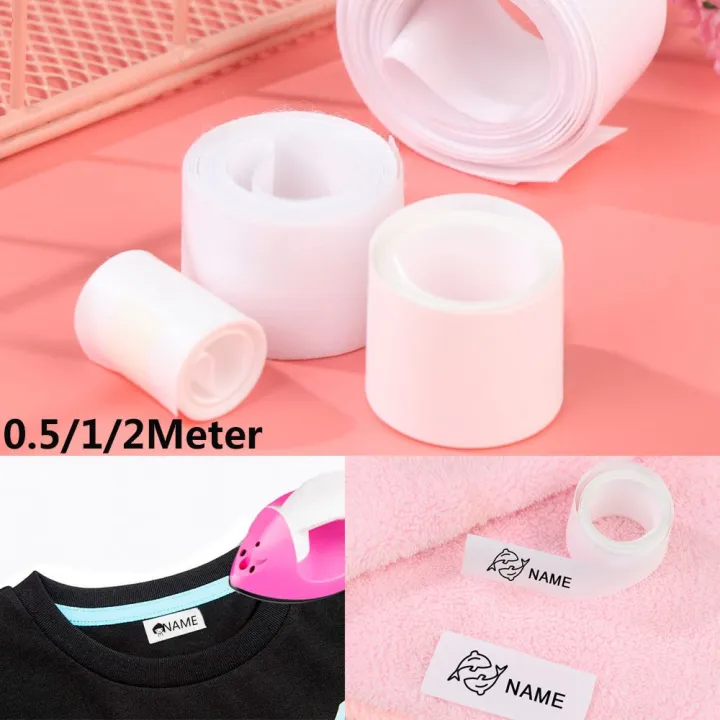 Useful DIY Washable Name Labels Clothing Marker Printing Tape Garment ...