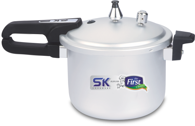 Pressure cooker sk topaz anodized cooker heavy quality | Daraz.pk
