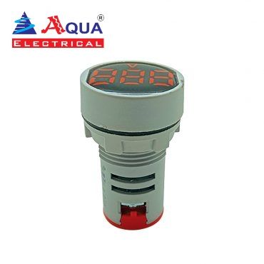 Aqua LED Phase Indicator With Voltmeter Round Shape | Daraz.pk