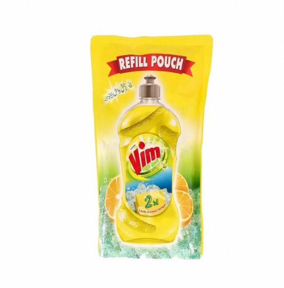 VIM LEMON D/W LIQUID POUCH 750ML|GR12024| | | Daraz.pk