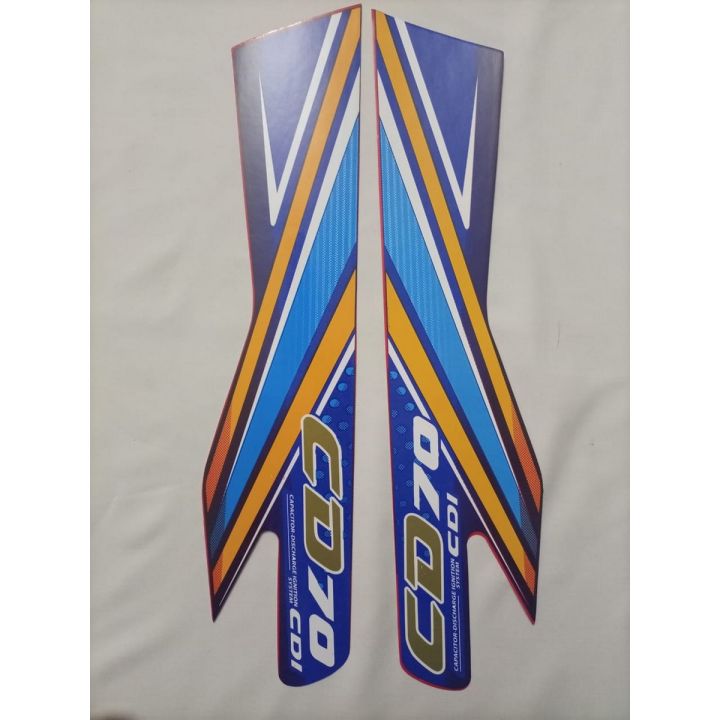 Tapa Sticker 2019 Model, Honda 70 (SIDE COVER STICKER) | Daraz.pk