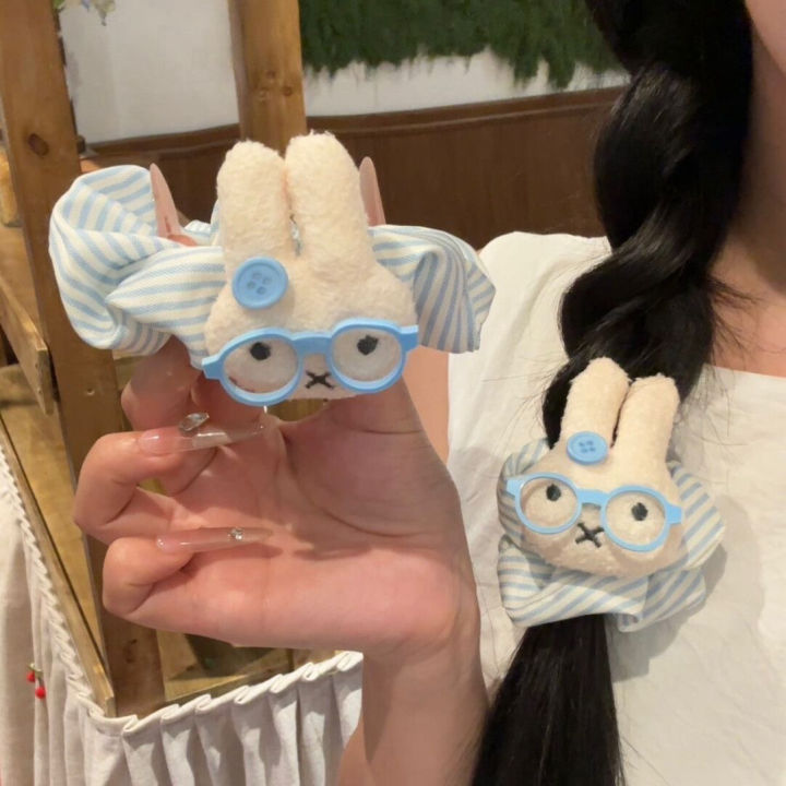Cute Miffy Rabbit Scrunchie Women's High-end Foreign Fashion 2025 New ...