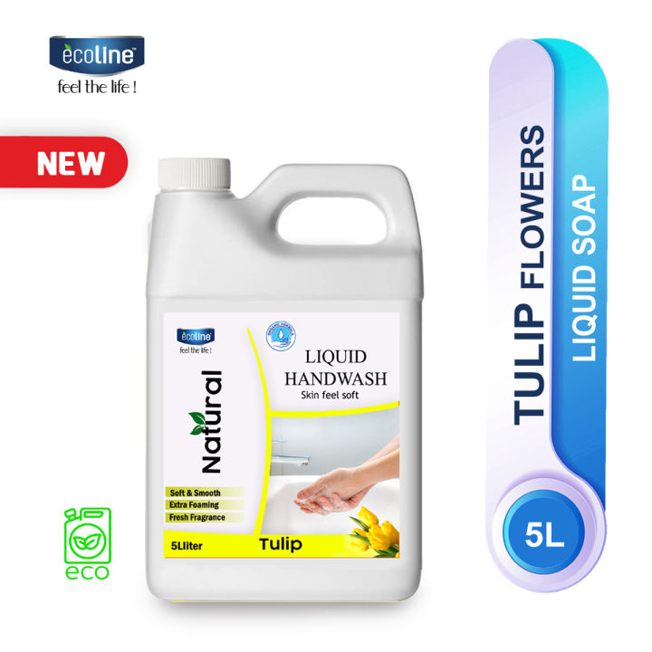 TULIP FLOWER'S LIQUID SOAP Family Pack 5 Liters | Daraz.pk