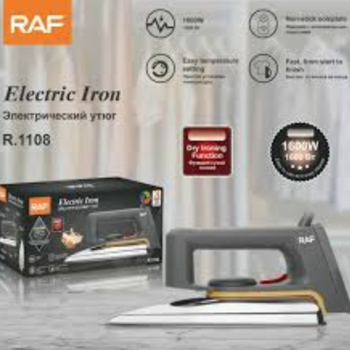 Electric Iron RAF - Light Weight RAF Iron - R.1108/1600W Iron ...