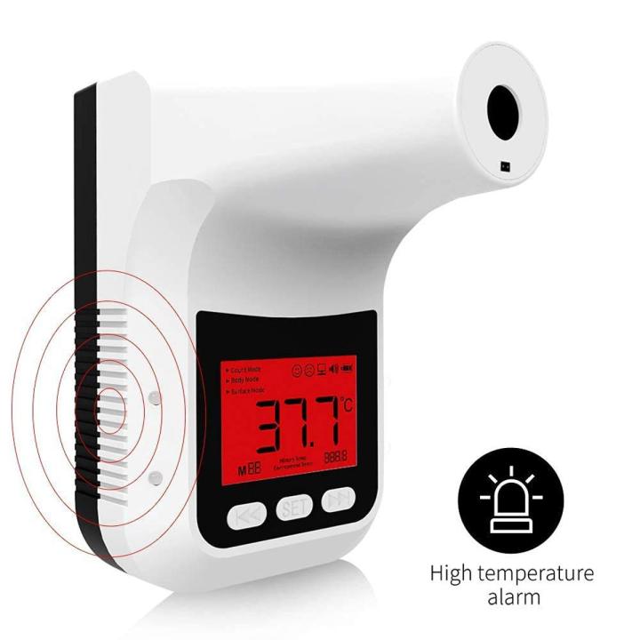 K3 Wall Mounted Thermometer for Adults, Non-Contact Digital Temperature ...
