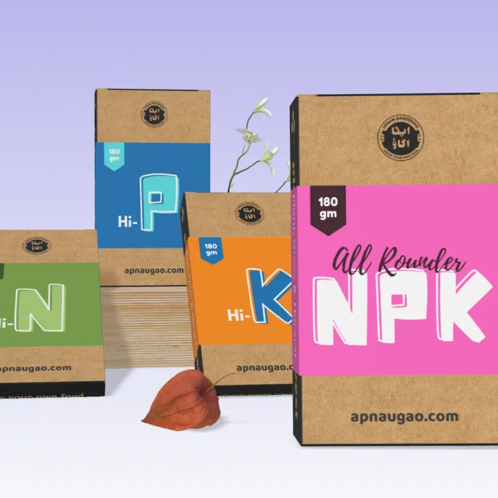 Apnaugao NPK COMBO Fertilizer All Stages Formula Pack of 4 X 800g | Daraz.pk