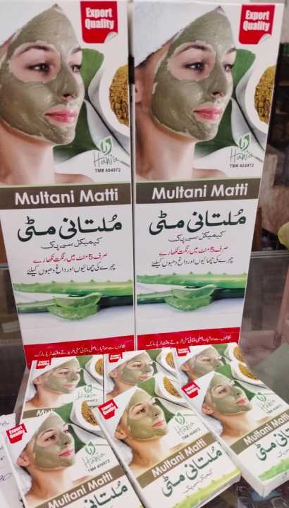 chemical free multani mitti 24 pcs sachet in each box | Daraz.pk