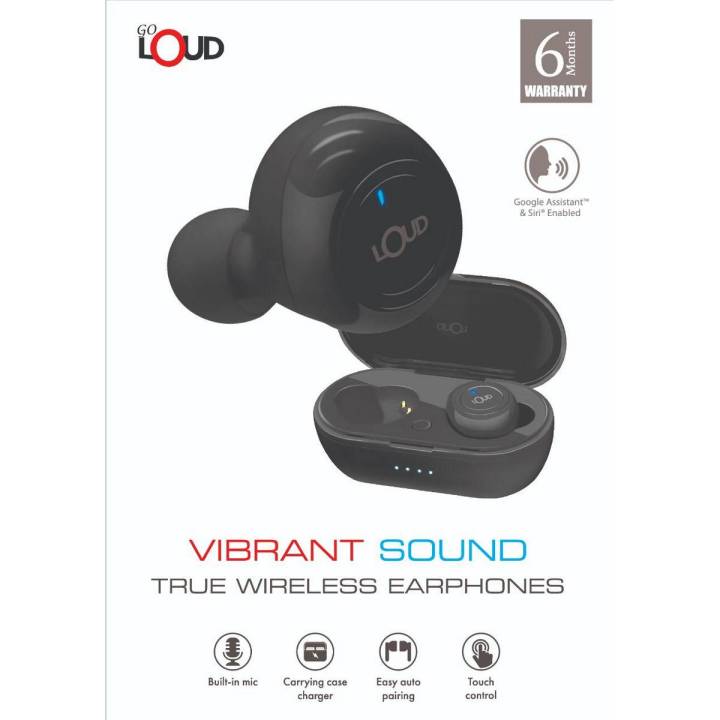 LOUD Vibrant Sound True Wireless Earbuds - 6 Months Warranty | Daraz.pk