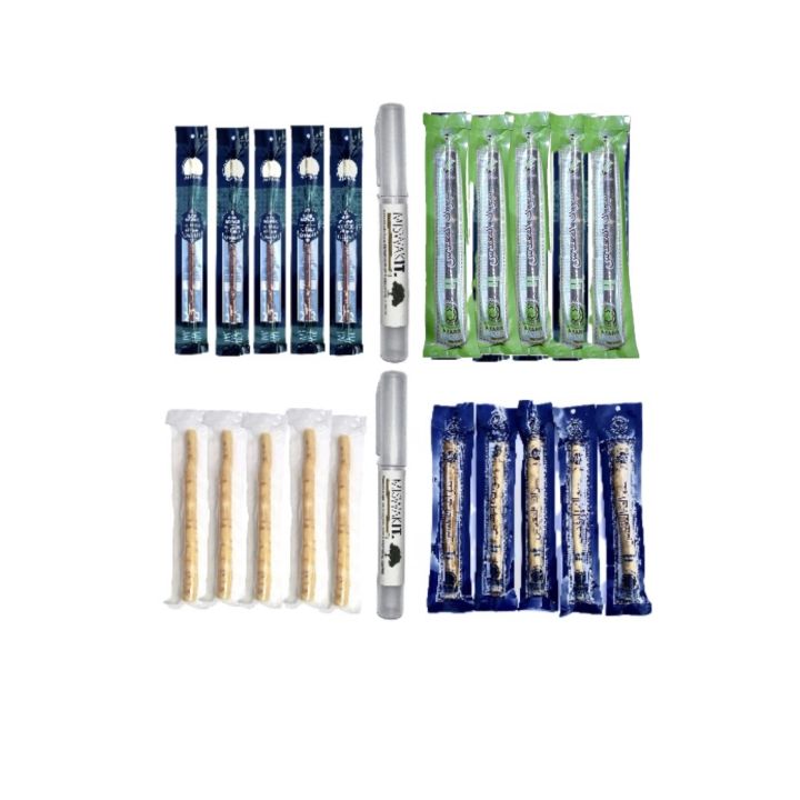 5 Peelu miswak medium + 5 Peelu miswak large + 5 premium thin Zaitoon ...