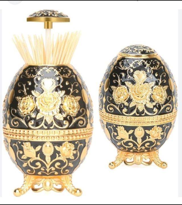 Automatic Push type Toothpick Holder for Home Living Room Light Luxury ...