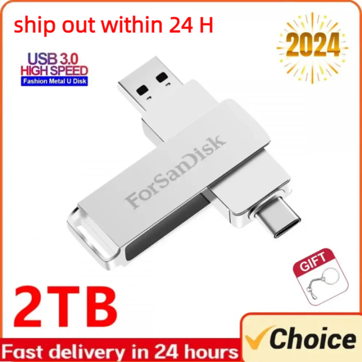 3.0 USB Flash Drive Type C OTG USB Stick 1TB 2TB Pendrive 128GB Pen ...