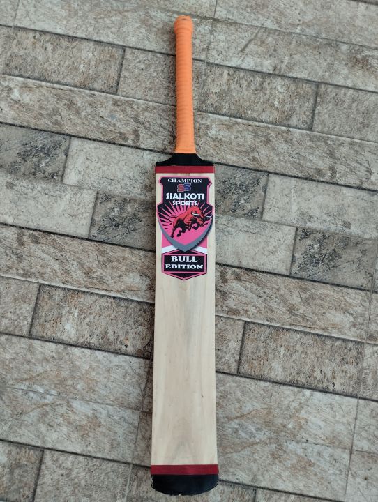 Sialkoti Sports Bull Edition Tape Ball Cricket Bat | Daraz.pk