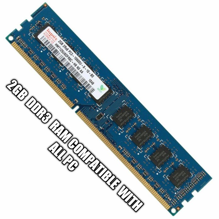 Branded RAM DDR3 for Best Optimization of Your Pc Highly Attested 2GB ...