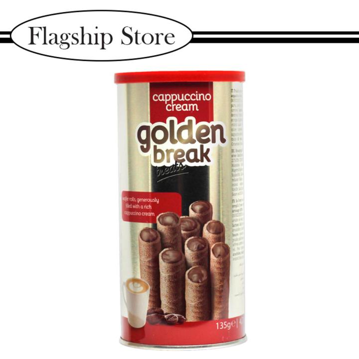 GOLDEN TREAT WAFER CAPPUCCINO-135gm | Daraz.pk