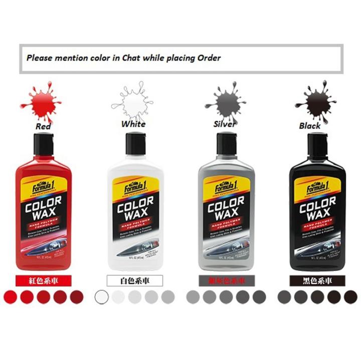 COLOR MAGIC - Car Wax Polish Formula 1 Color Restorer (473ml) Made in ...