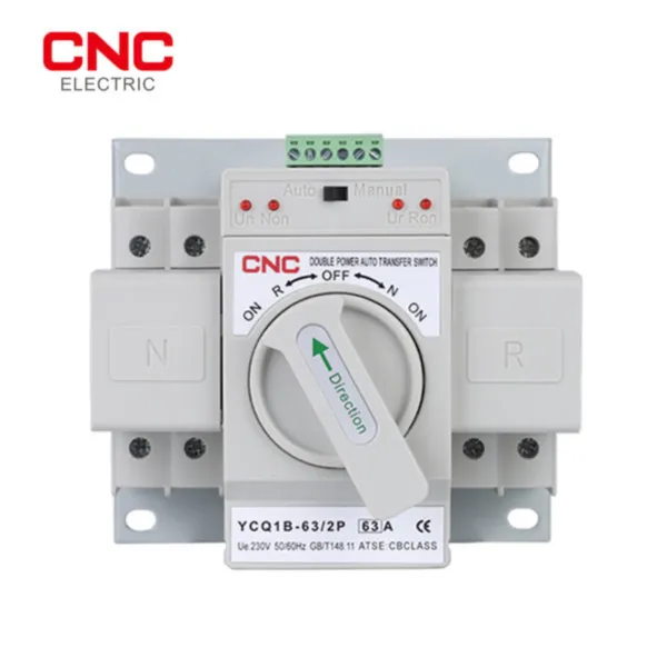 CNC 2 Pole ATS Automatic Transfer Switch – Reliable Power Backup ...