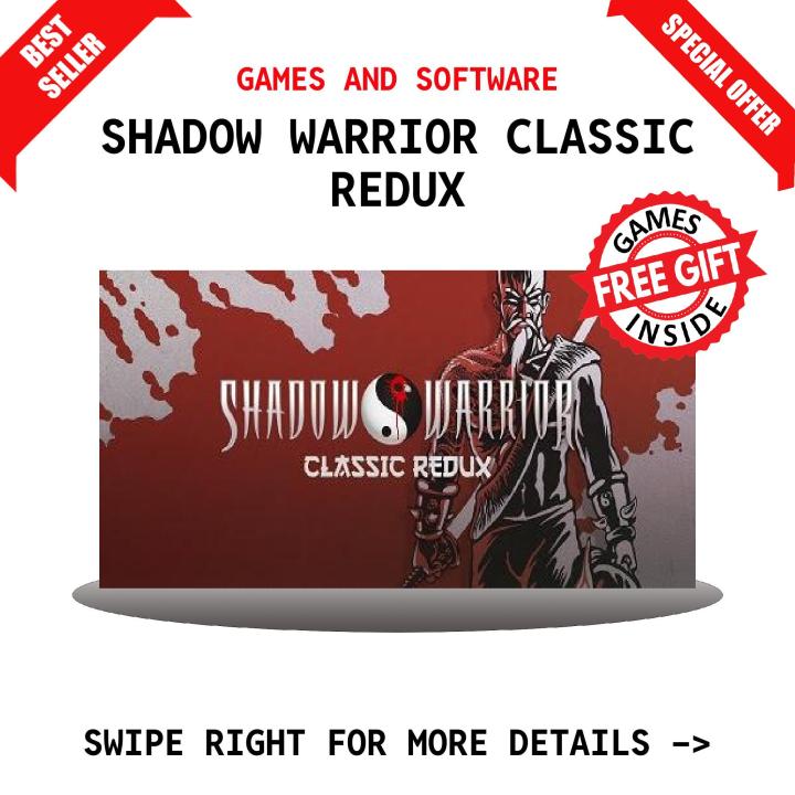 SHADOW WARRIOR CLASSIC REDUX - PC Game - Easy Installation Guide - GoogleDrive/MediaFire ...