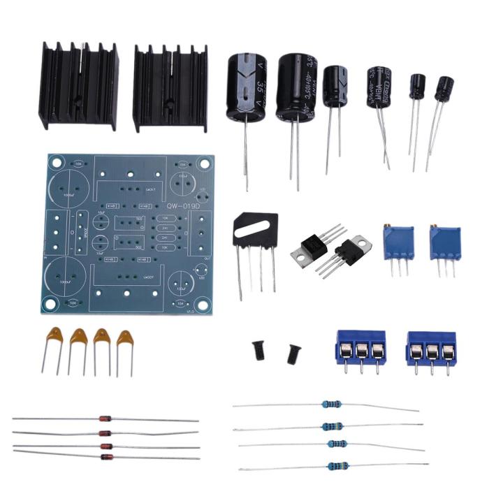 LM317 LM337 Dual Adjustable Supply Board Diy Kit | Daraz.pk