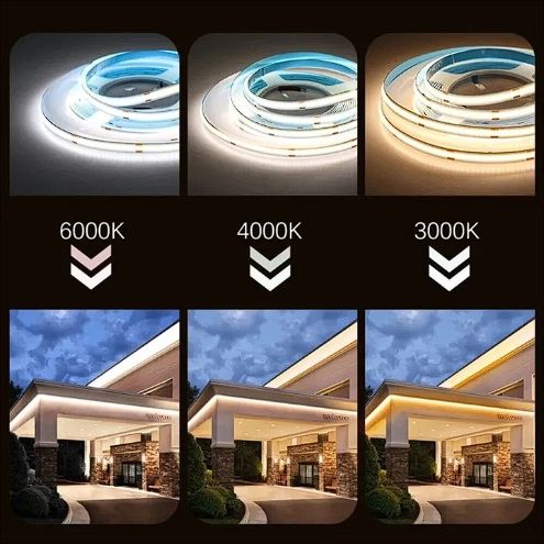Interior Decoration Self-adhesive Led Strip Light 3000K/6000K Flexible ...
