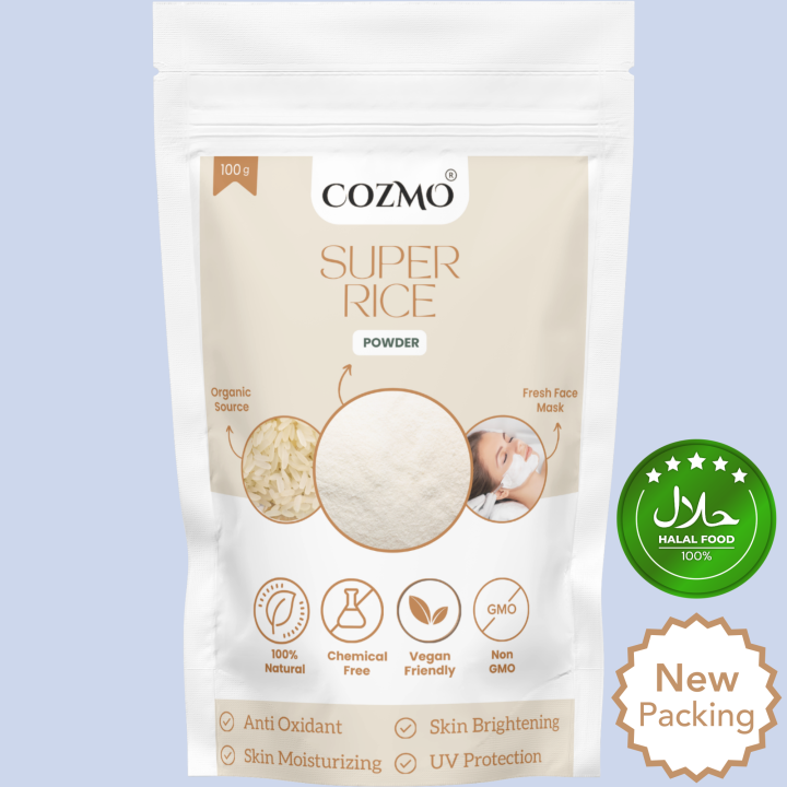 Pure Rice Powder - Organic Rice Flour - White Chawal Ka Atta - 100g ...