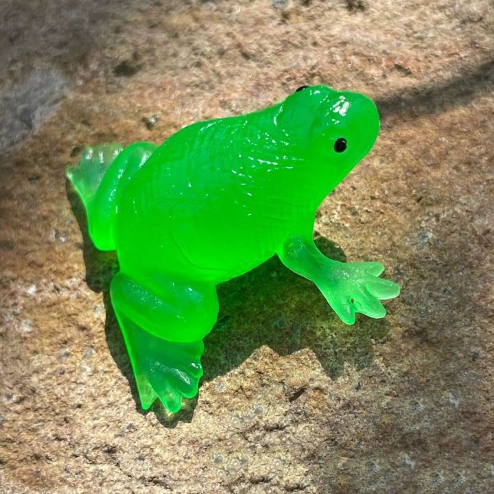 5pcs Children'S Gifts Scary Animal Toy Toad Tricky Squeeze Frog Toys ...