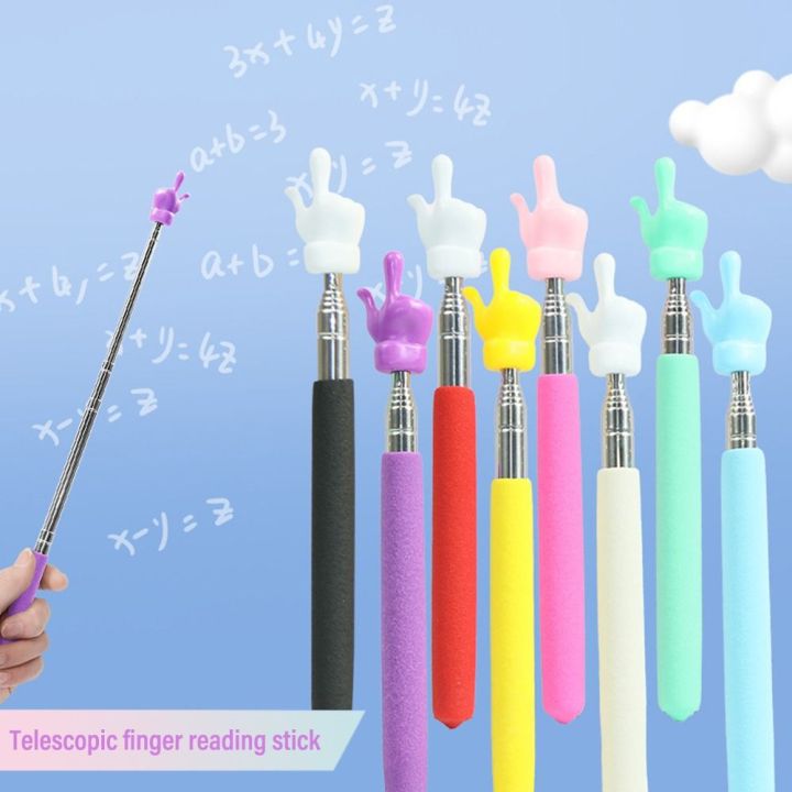 Retractable Finger Design Teaching Tools Telescopic Rod Teaching Stick ...