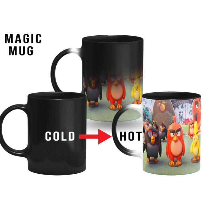 Angry Birds Bommb, Red and Chuck Model Magic Mugs 330Ml | Daraz.pk
