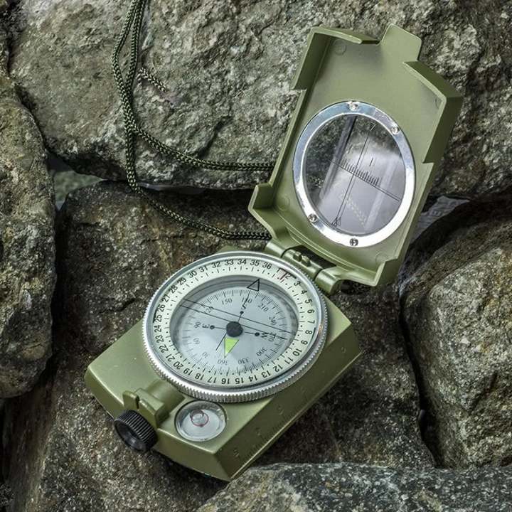 MLC1 Professional Military Lensatic Sighting Metal Compass with ...