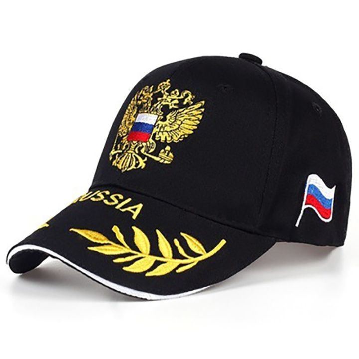 2021 CCCP USSR Russian National Emblem Style Baseball Cap Uni Black Red ...