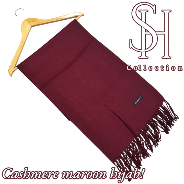 Plain cashmere Hijab / Hijab for school girls/ Stoller for school girls ...