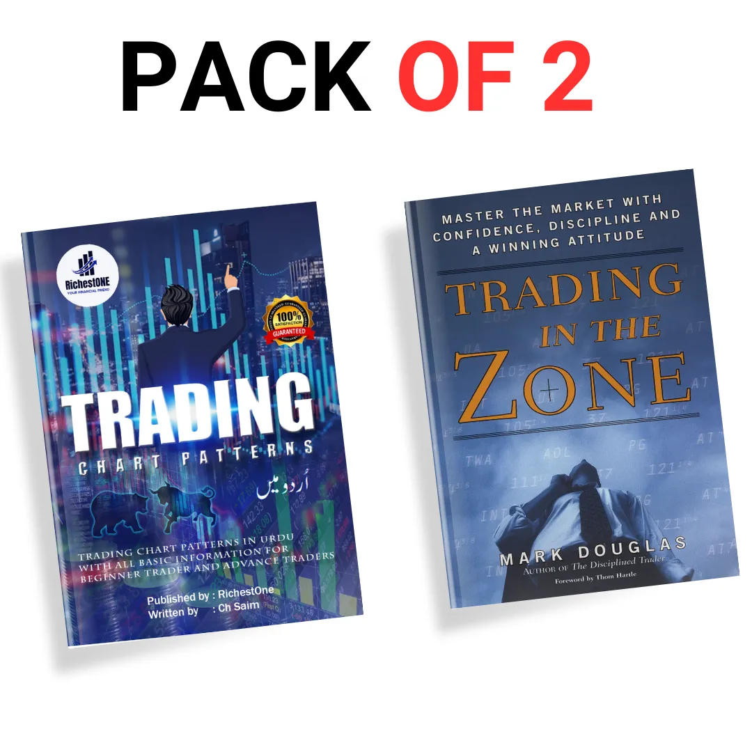 Pack Of 2 Trading Book Set - Trading In The Zone & Chart Pattern In ...