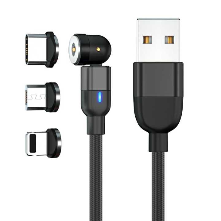 Data Cable, Rotate Mobile Cable, 360 Micro USB Cable, Mobile Charging ...