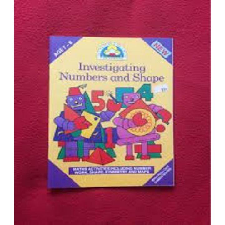 Investigating Numbers and Shape ( With Pull-Out Games Board ) | Daraz.pk