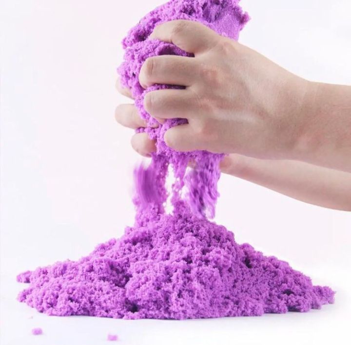Kinetic Sand Pouch Purple -500gram | Daraz.pk