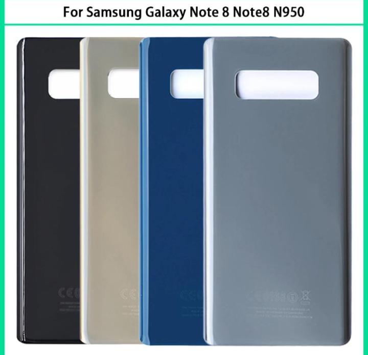 Samsung Galaxy Note 8 Back Glass Body Rear Door Housing Case Battery ...
