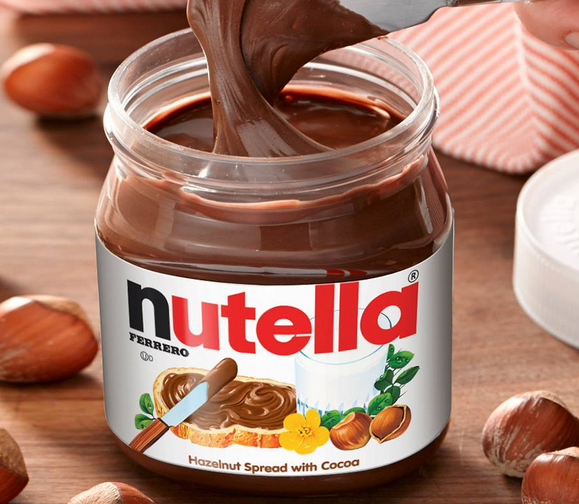 Original Ferrero Nutella Hazelnut Chocolate Cream Spread Jar 350 gram ...