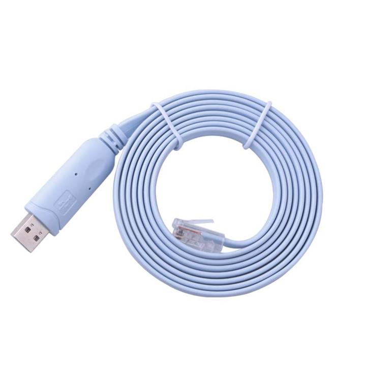 1.8M USB to RJ45 Cable FTDI USB Console Cable for H3C HP Arba Huawei ...