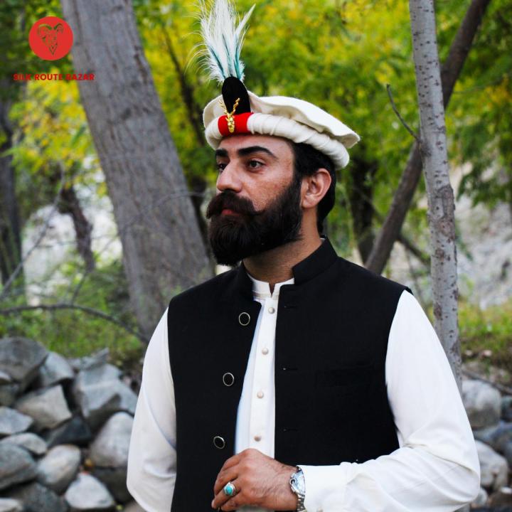 Chitrali Cap (Pakul) with Markhor | Premium Quality Chitrali cap ...