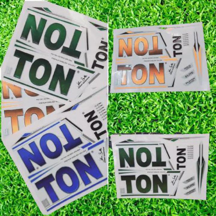 3D TON branded cricket bat Stickers | TON Embossed Cricket Bat Sticker ...