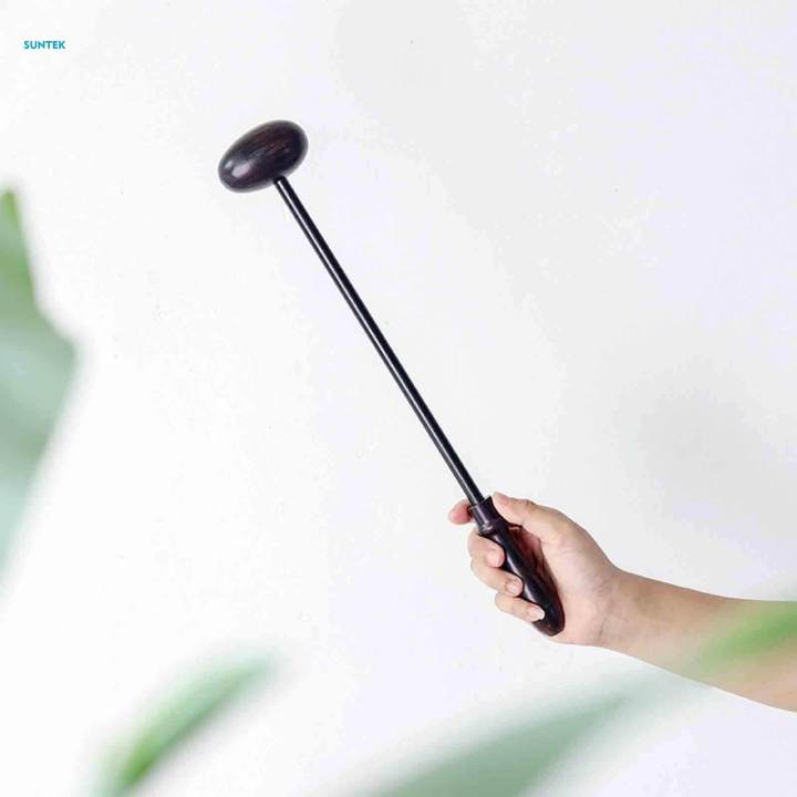 Wooden Massage Hammer Portable Handheld 14.96'' Manual Double Sided ...