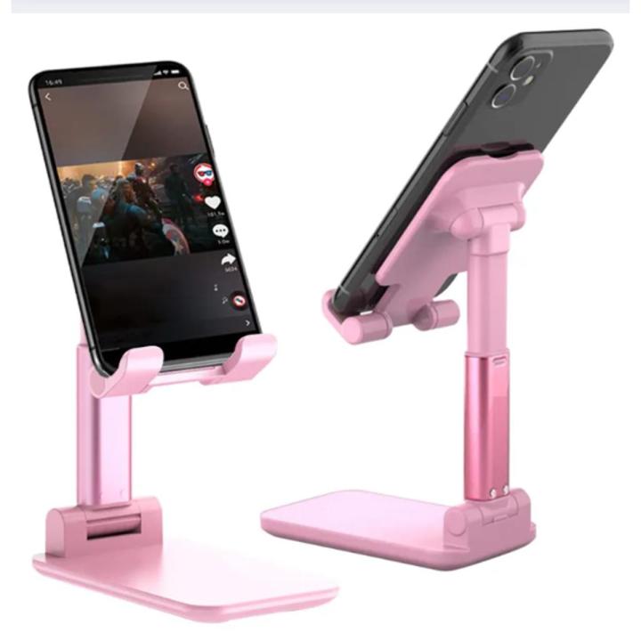 Foldable Desk Phone stand Telescopic Adjustable Mobile/Pad Stand | Daraz.pk