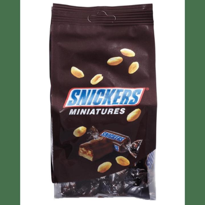 Snickers Miniatures Chocolate 220g | Daraz.pk