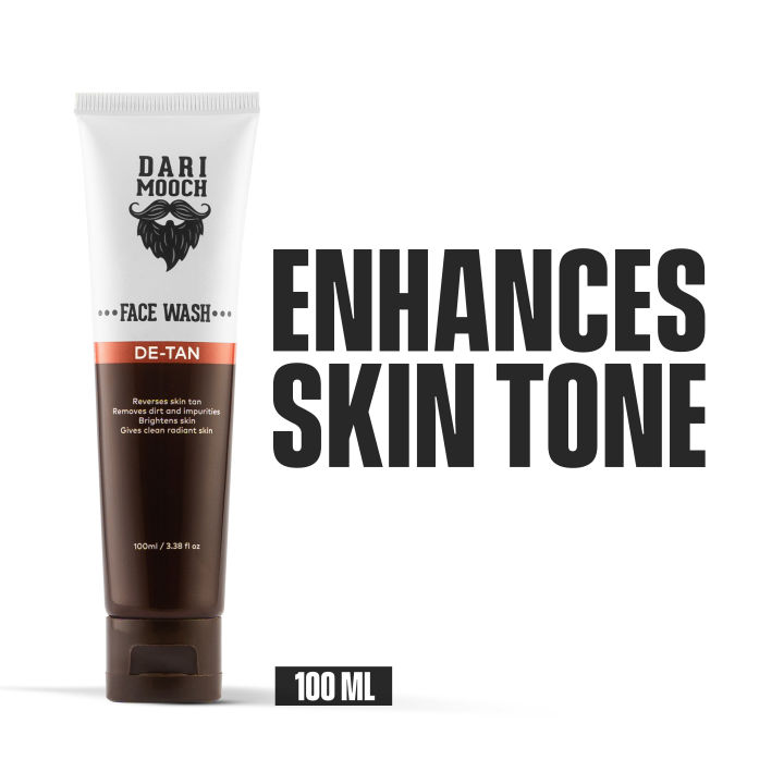 Dari Mooch Face Wash De-Tan- 100ml | Daraz.pk